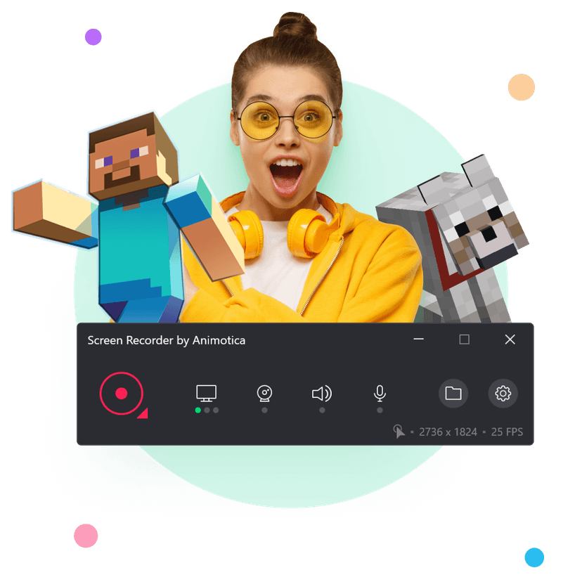 ScreenMix | Screen recorder by Mixilab